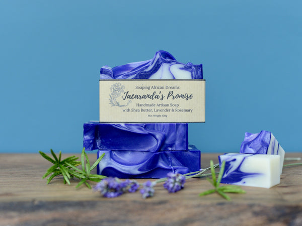Jacaranda's Promise, Lavender & Rosemary Essential Oils Soap – Soaping ...